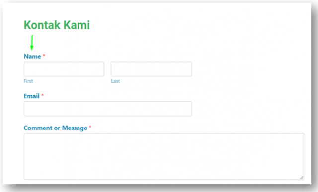 Cara Membuat Form di WordPress - Rahmandicom